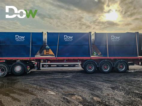 New Delivery Alert Bespoke Rear End Loading Skips 🚛 Dow Group Ltd