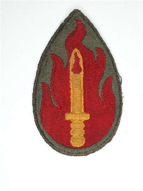 WW2 Us 63rd Infantry Division Patch In US Army Badges