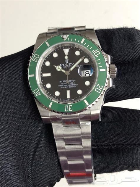 الرياض ساعة رولكس اسود ورولكس اخضر بأسود ومتوفر الوان بضمان موقع حراج