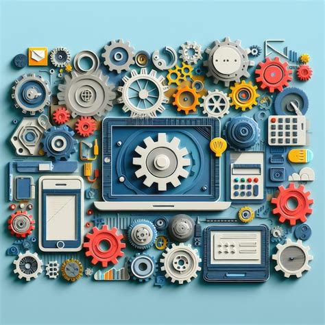 Premium Photo Innovative Integration A Visual Representation Of Cloud