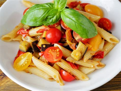 Roasted Vegetable Pasta Recipe And Nutrition Eat This Much