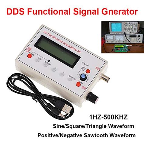 1HZ 500KHZ FG 100 DDS Functional Signal Generator Frequency Meter Signal Source Module Frequency
