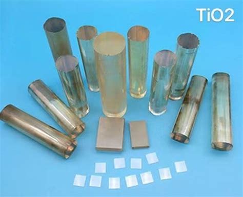10 Mm X 10 Mm X 0 5 Mm Tio2 Rutile Single Crystal Substrates Orientation 111 Double Sides