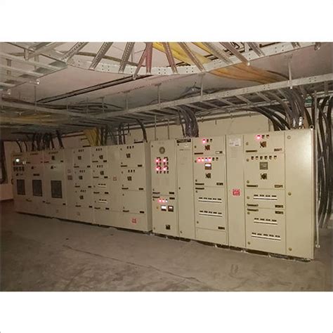 Three Phase Main Lt Distribution Panel Cover Material Mild Steel At