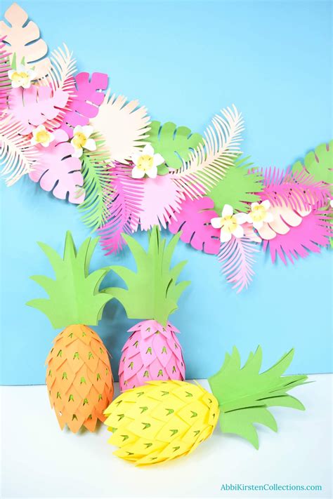 Diy Pineapple Party Decorations Hawaiian Party Luau Party Diy