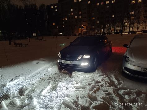 Мини лампы с линзами в Птф — Skoda Octavia A7 Mk3, 1,4 л, 2018 года ...