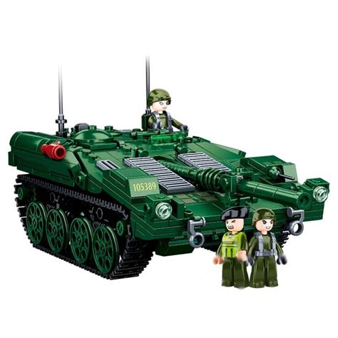 Конструктор SLUBAN серия "Армия"/Основной боевой танк STRV103/Мальчики ...