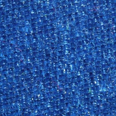 ALMA Bright Blue 6 Ft 6 In X Your Choice Length Indoor Outdoor Carpet