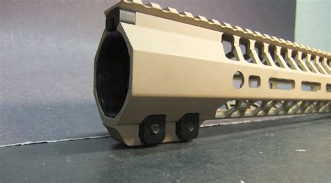 15 Inch Ar10 308 7 62 308 High Profile Slim Clamp Style Fde Flat Dark