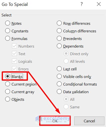 How To Fill Blank Cells With Text In Excel Methods ExcelDemy