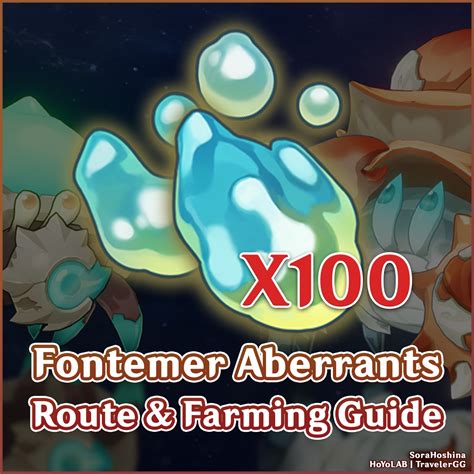 Fontemer Aberrant Route And Farming Guide Genshin Impact