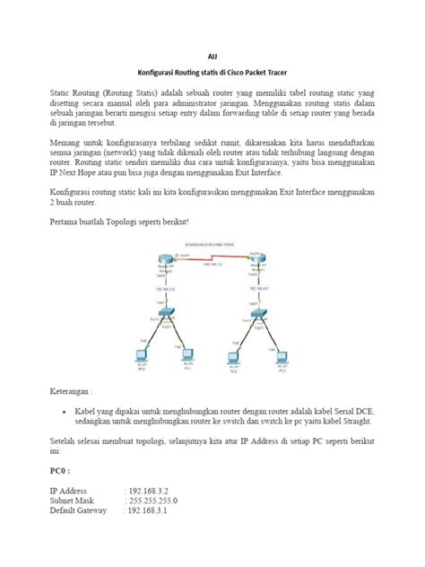 Aij Routing Statis Cisco Packet Traces Pdf