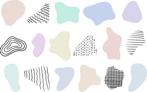 Set Of Flat Design Matisse Style Vector Illustration In Nude Colors