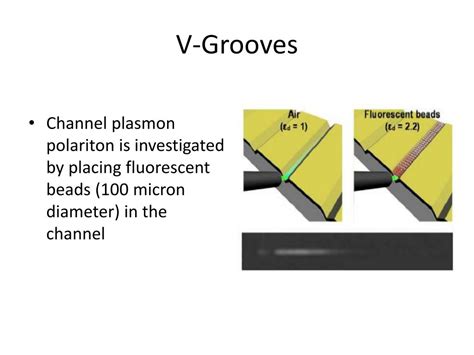 Ppt Surface Plasmon Polaritons And V Grooves Powerpoint Presentation