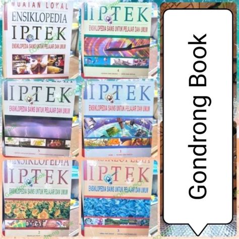 Promo Paket 6 Buku Iptek Ensiklopedia Sains Untuk Pelajar And Umum Kertas