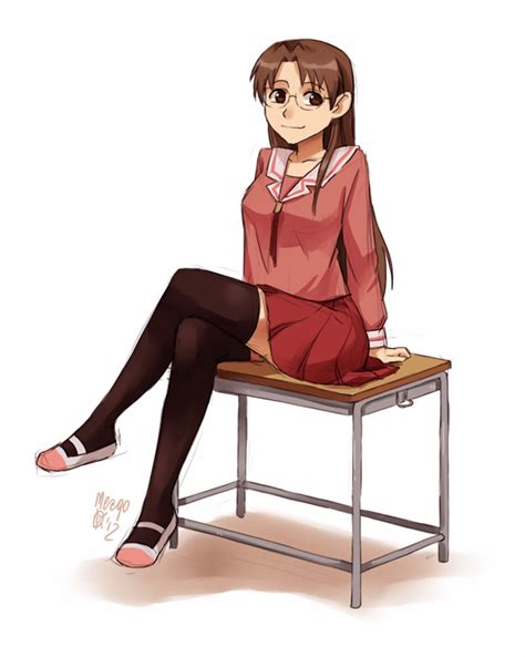Mizuhara Koyomi Azumanga Daioh Drawn By Meago Danbooru
