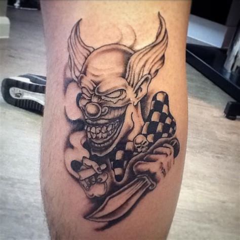 22 Bandido Tatuagem Palhaço Faca Info Fotos Tatuagem Online