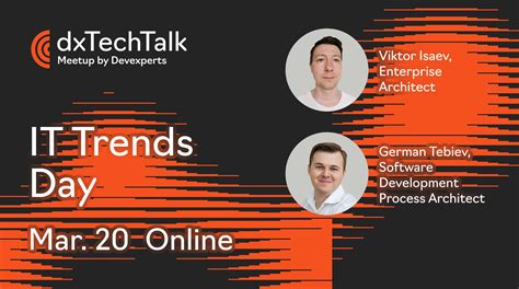ict join devexperts for their first ever it trends dxtechtalk online