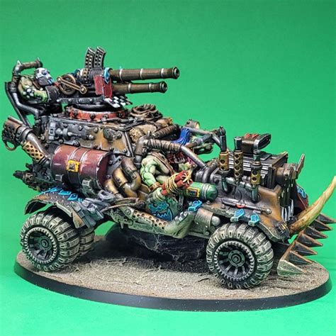 Orks Truck Trukk Warhammer Da Beast Go For Combat Gallery Artofit