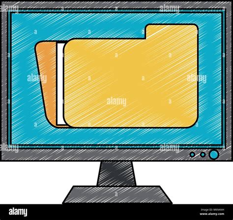 Computer Screen Symbol Stock Vector Image And Art Alamy