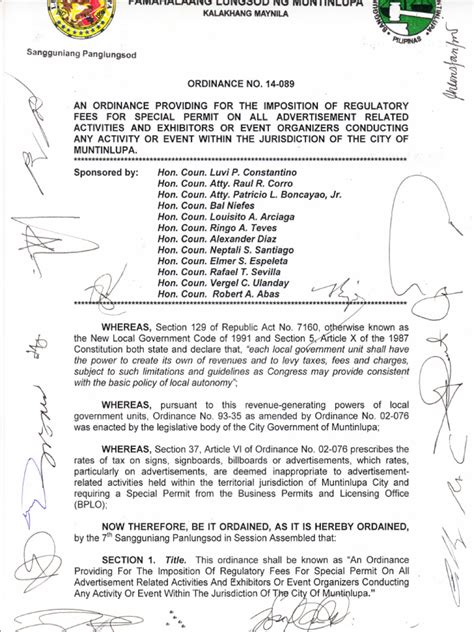 No 14 089 Special Permit Exhibitors Pdf Government