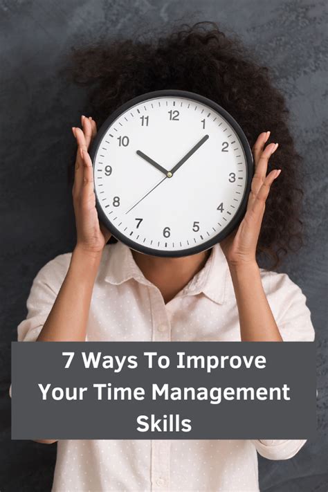 7 Ways To Improve Your Time Management Skills Self Development Journey