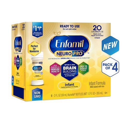 Enfamil Neuropro Gentlease Infant Formula Clinically Proven To Reduce