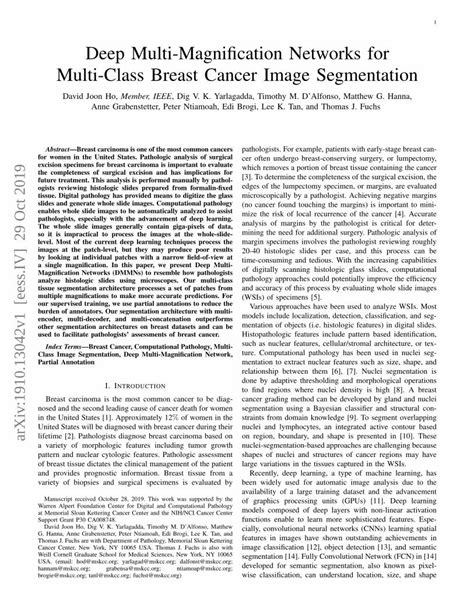 pdf deep multi magniﬁcation networks for multi class breast dokumen