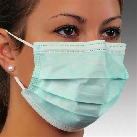 3 Ply Non Woven Ear Loop Disposable Face Mask 3 Ply Mask 3 Ply