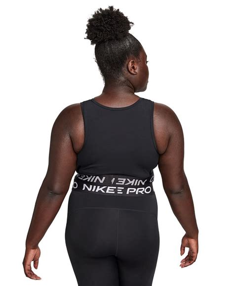 Nike Plus Size Dri Fit Cropped Tank Top Macys