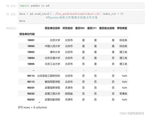 用pandas读写excel文件 Csdn博客
