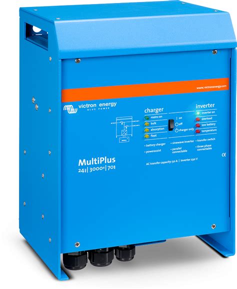 Victron Multiplus Inverter Charger 24v Dc 3000w 120v Ac W 70amp