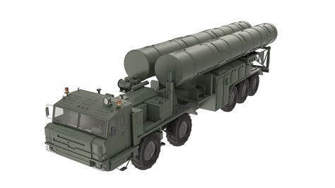 Russian S Triumf Air Defense System Vehicle D TurboSquid