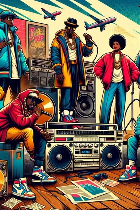 Hip Hoprap Music Hip Hop Rap Hip Hop Black Art Pictures
