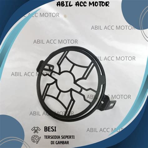 Jual GRILL COVER HEADLAMP XSR 115 AKSESORIS LAMPU MOTOR PELINDUNG LAMPU