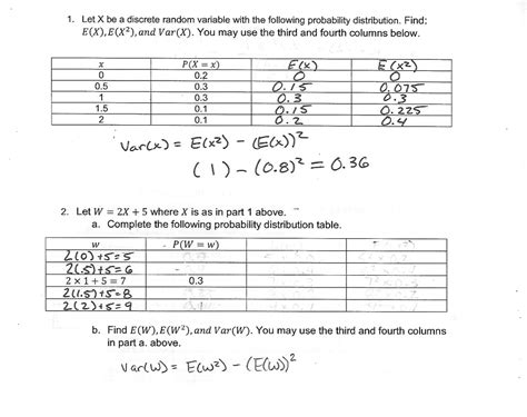 Solved Let X Be A Discrete Random Variable With The Chegg