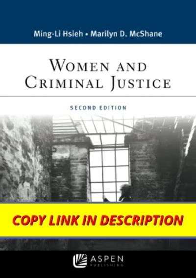 Download Pdf Women And Criminal Justice Aspen College Series