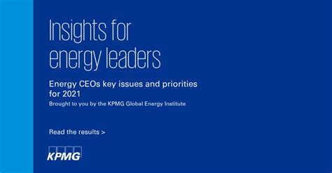 Kpmg Energy On Linkedin In The 2021 Kpmg Ceo Outlook Pulse Survey 40