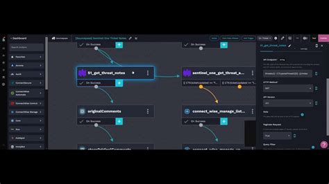 updating support tickets with data from sentinelone rewst