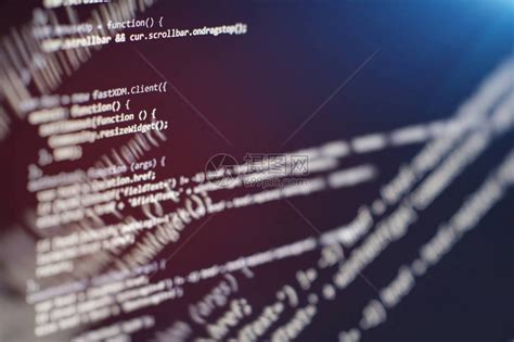 笔记本显示特写照片上的网站html代码台式显示器照片javascript函数高清图片下载 正版图片504446110 摄图网