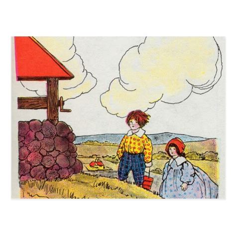 Jack And Jill Went Up The Hill Postcard Zazzle