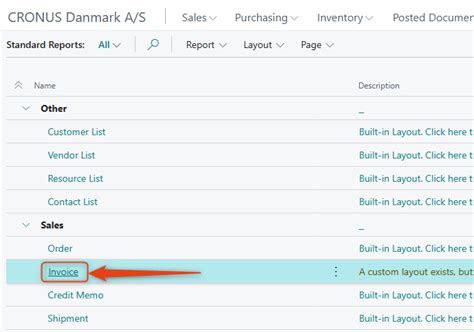 Business Central Report Layouts Explained Fornav