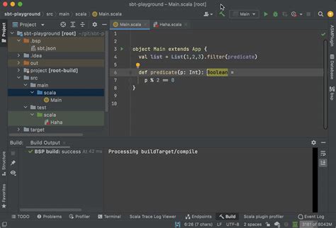 Using Bsp Effectively In Intellij And Scala In Absentia