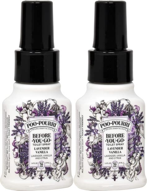 Poo Pourri Lavender Vaniilla Scent Odor Eliminator 14 Oz