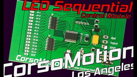 Led Sequential Control Module Ver 100 For 1 Color Led Setup