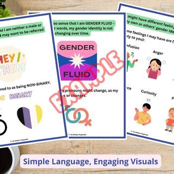 Social Story Understanding My Gender Identity Gender Sexuality Lesson