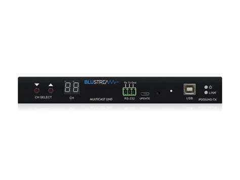 BluStream IP UHD TX IP Multicast UHD Video Transmitter Over GB Network Up To M AV Over