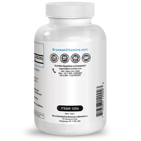 MSM - 1,500 mg - 250 Capsules | Vitamins & Supplements | Bronson ...