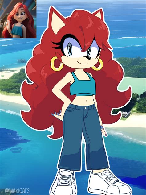 Chelsea Van Der Zee Mobian By Wakicats On Deviantart