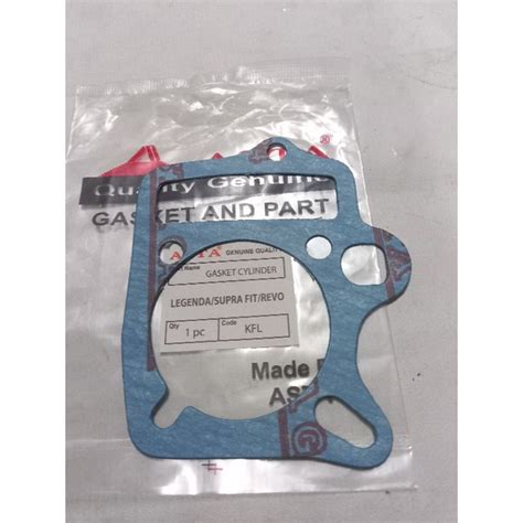 Jual Paking Perpak Gasket Blok Bawah Legenda Suprafit Supra Fit Revo